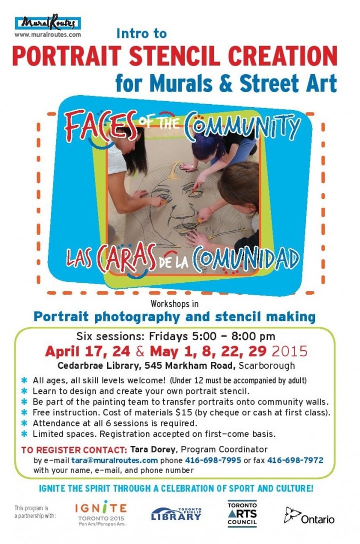 St. Dunstan Catholic School Art Mural Project - Mural Routes