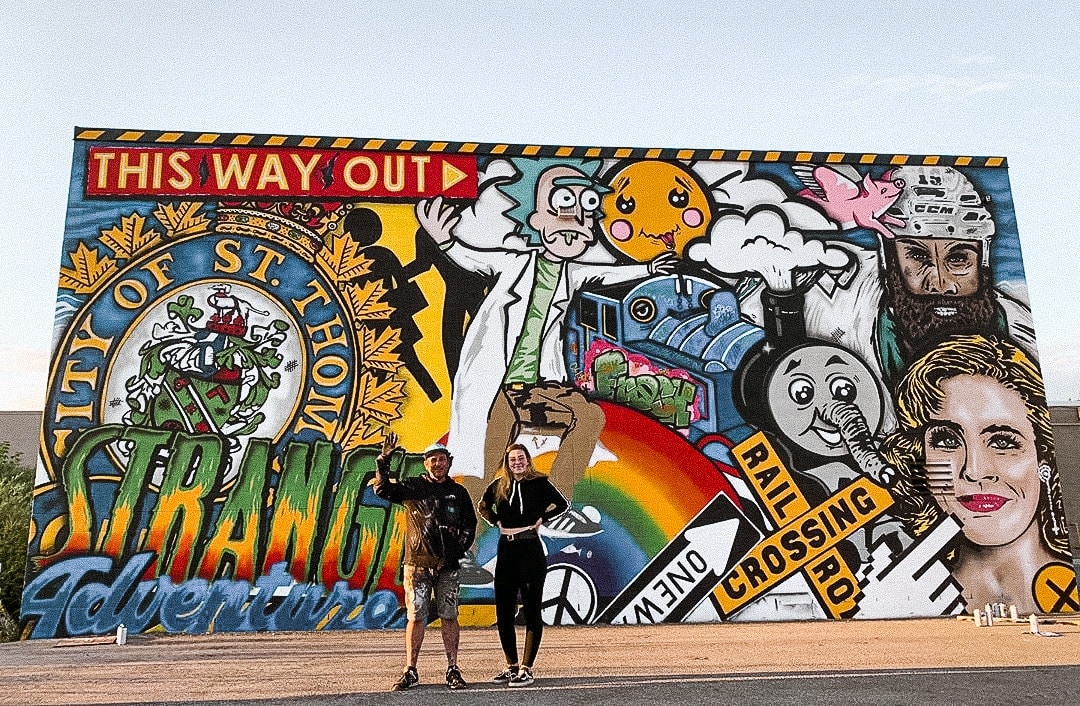 Strange Adventures - Mural Routes