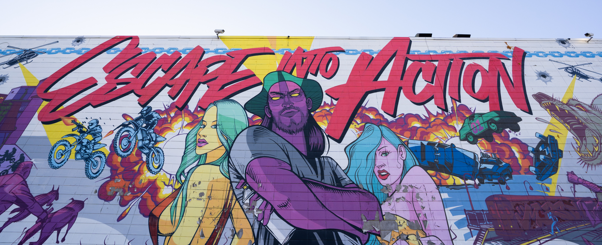 Escape Into Action - Mural Routes